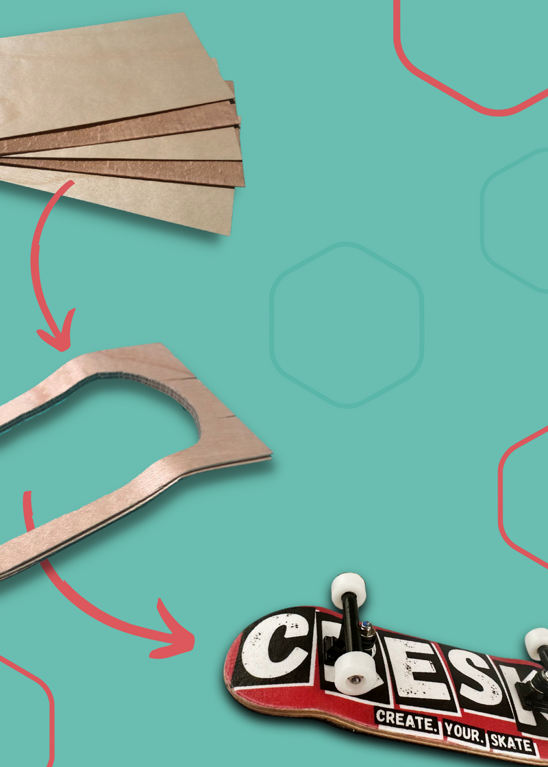 Create Your Skate: the first fingerboard construction kit