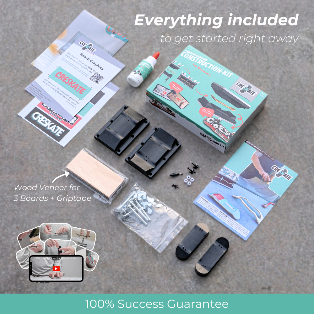 Fingerboard-Beginner-Mold | build wooden fingerskateboards