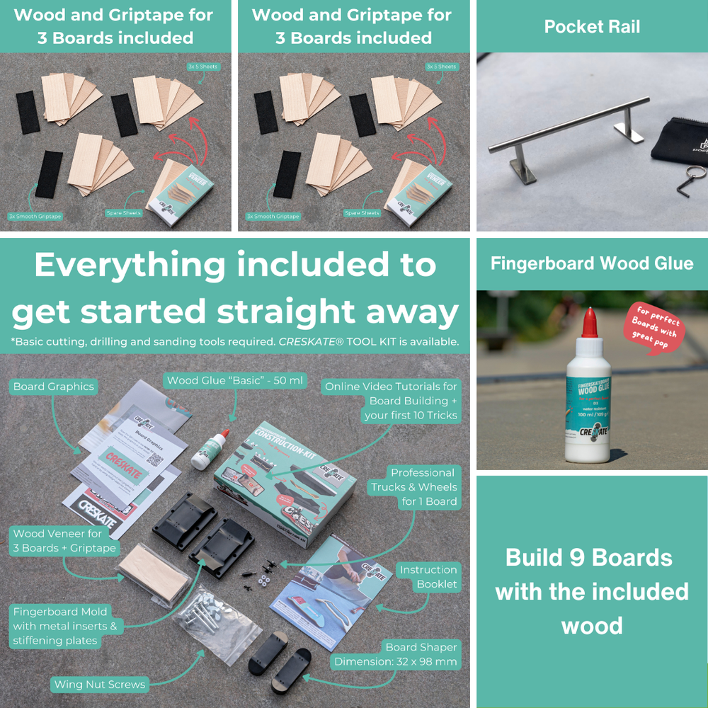 Fingerboard Construction Kits