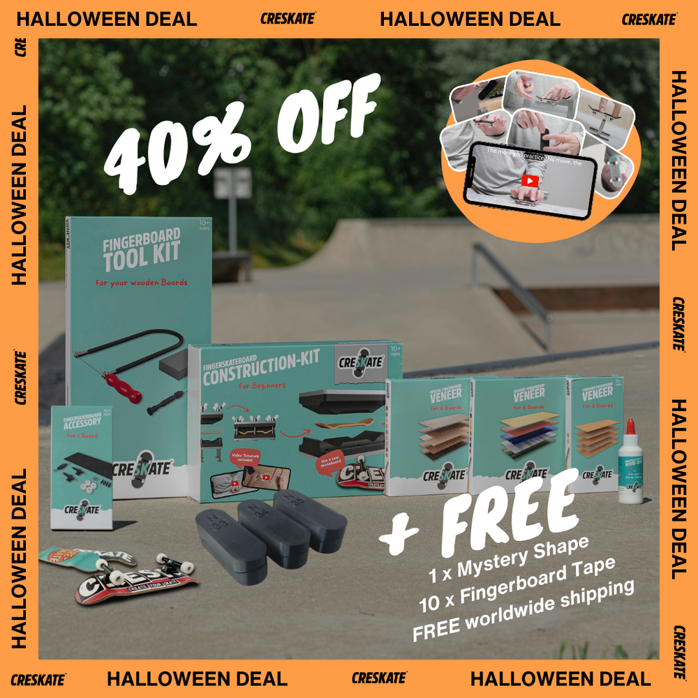 Create Your Skate: the first fingerboard construction kit