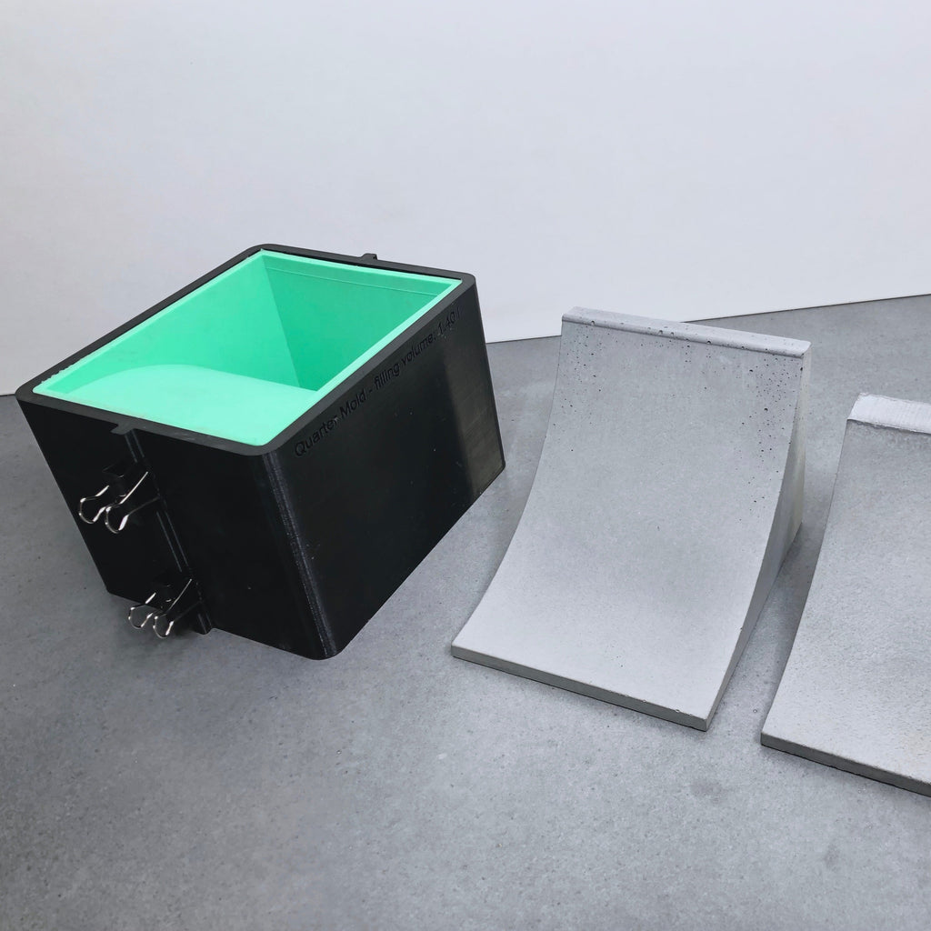 Quarter-Mold | build concrete fingerskateparks